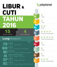 Kalender 2016 lengkap dengan libur nasional - Jobplanet Blog